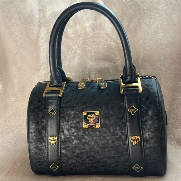 MCM | Bags | Mcm Small Boston Bag | Poshmark